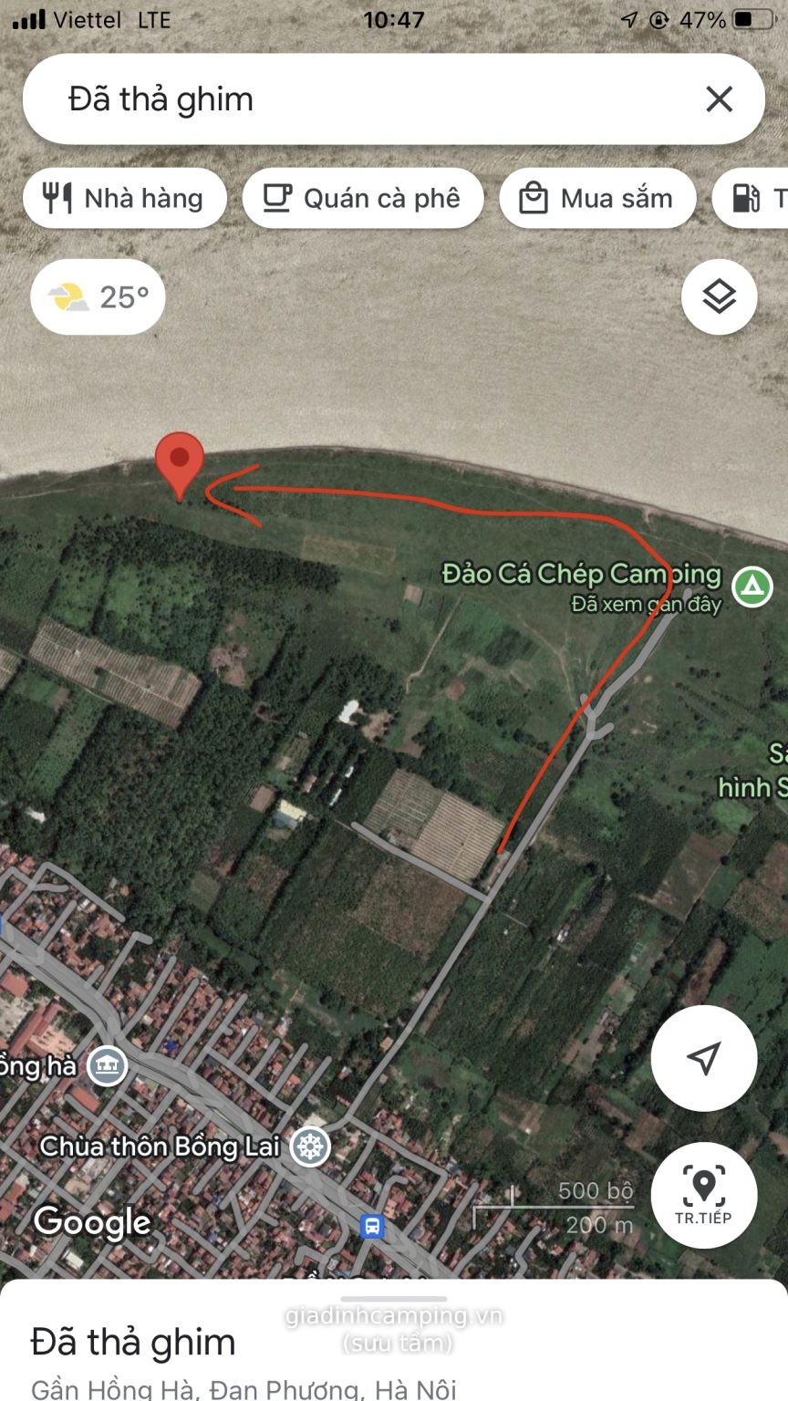 Đảo Cá Chép ngay gần nội đô Hà Nội - Gia Đình Camping