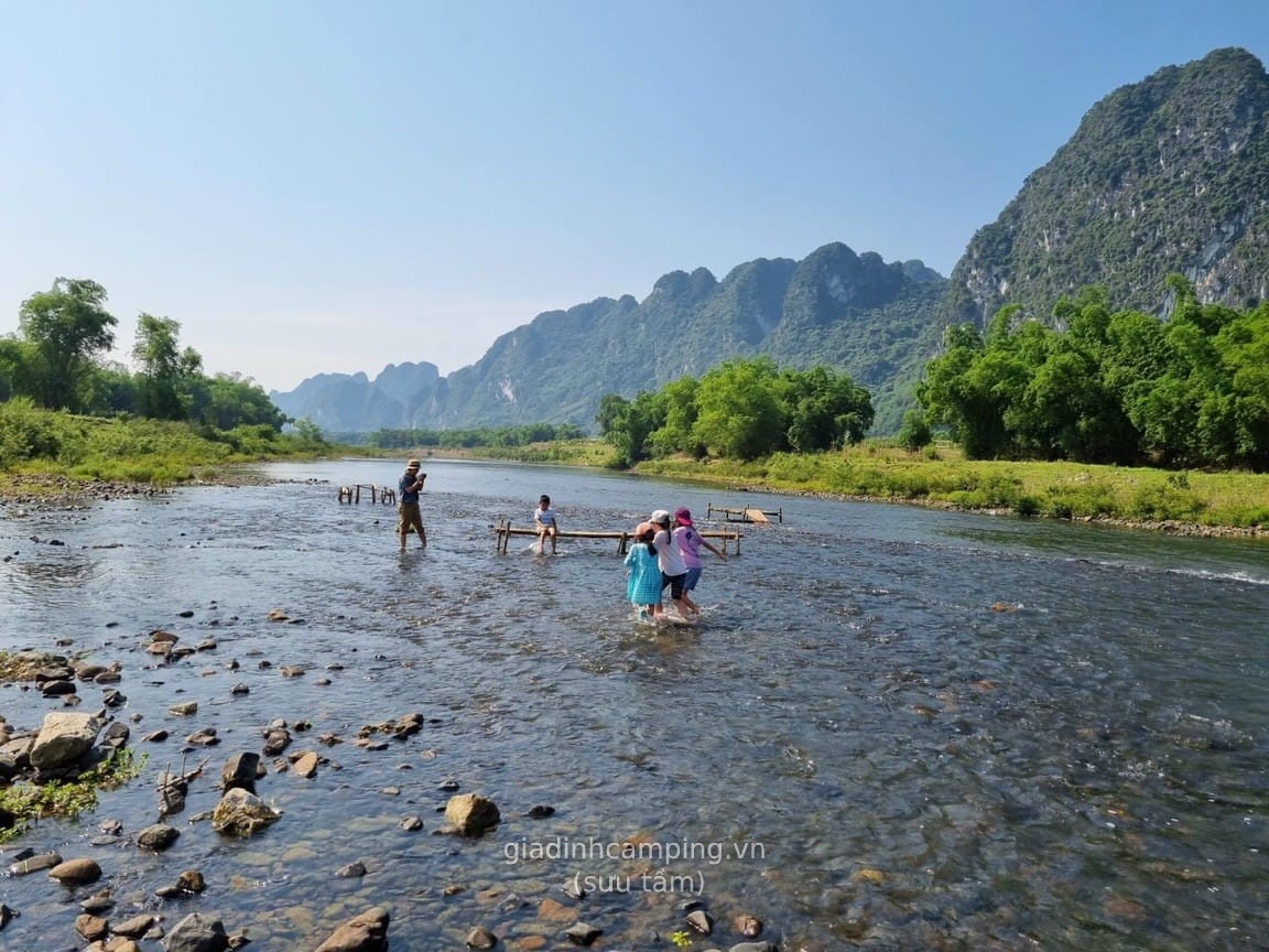Sông Bôi Camping - bãi Đồng Chờ - Gia Đình Camping