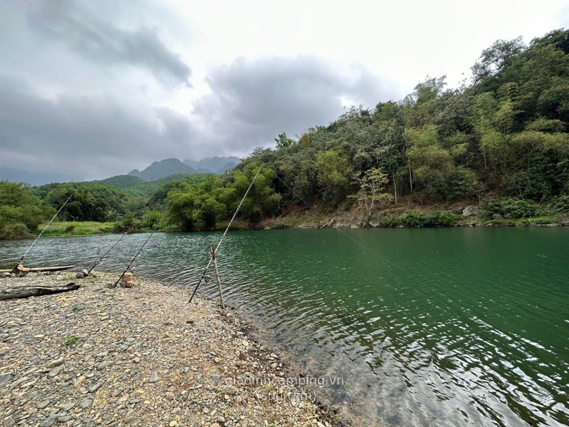 Bãi vườn bưởi Sông Bôi Camping - Gia Đình Camping