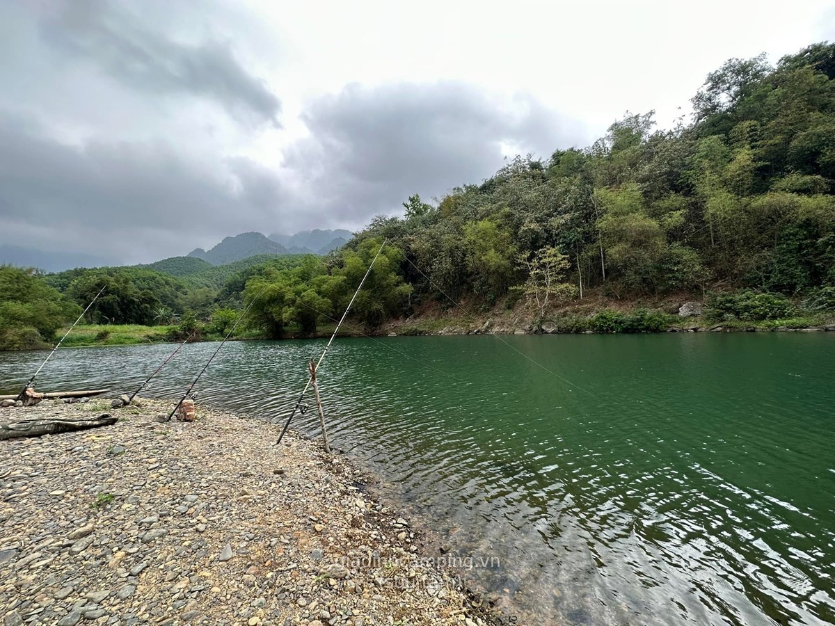 Bãi vườn bưởi Sông Bôi Camping - Gia Đình Camping